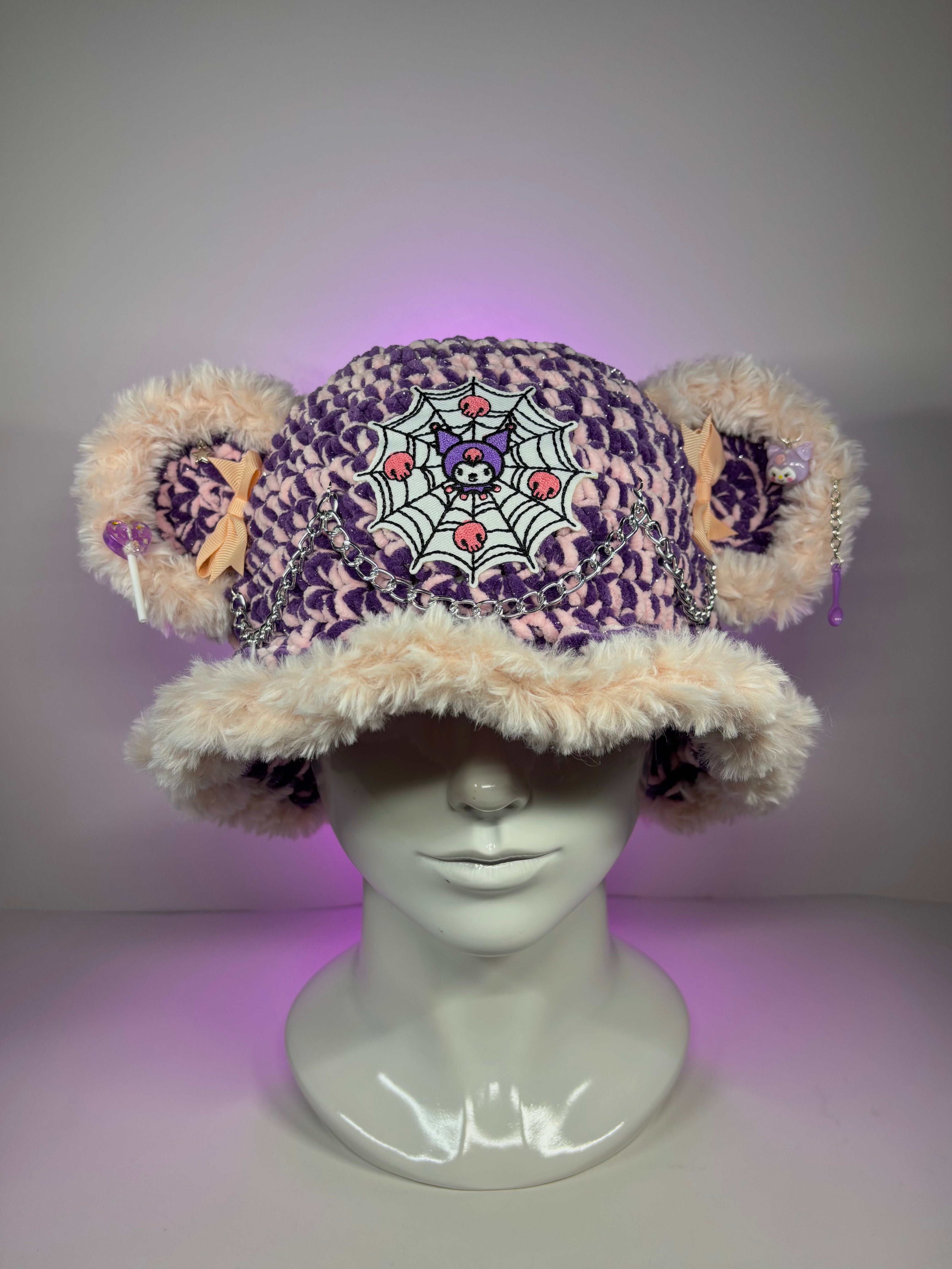 Kuromi bucket hat – Yarnlab