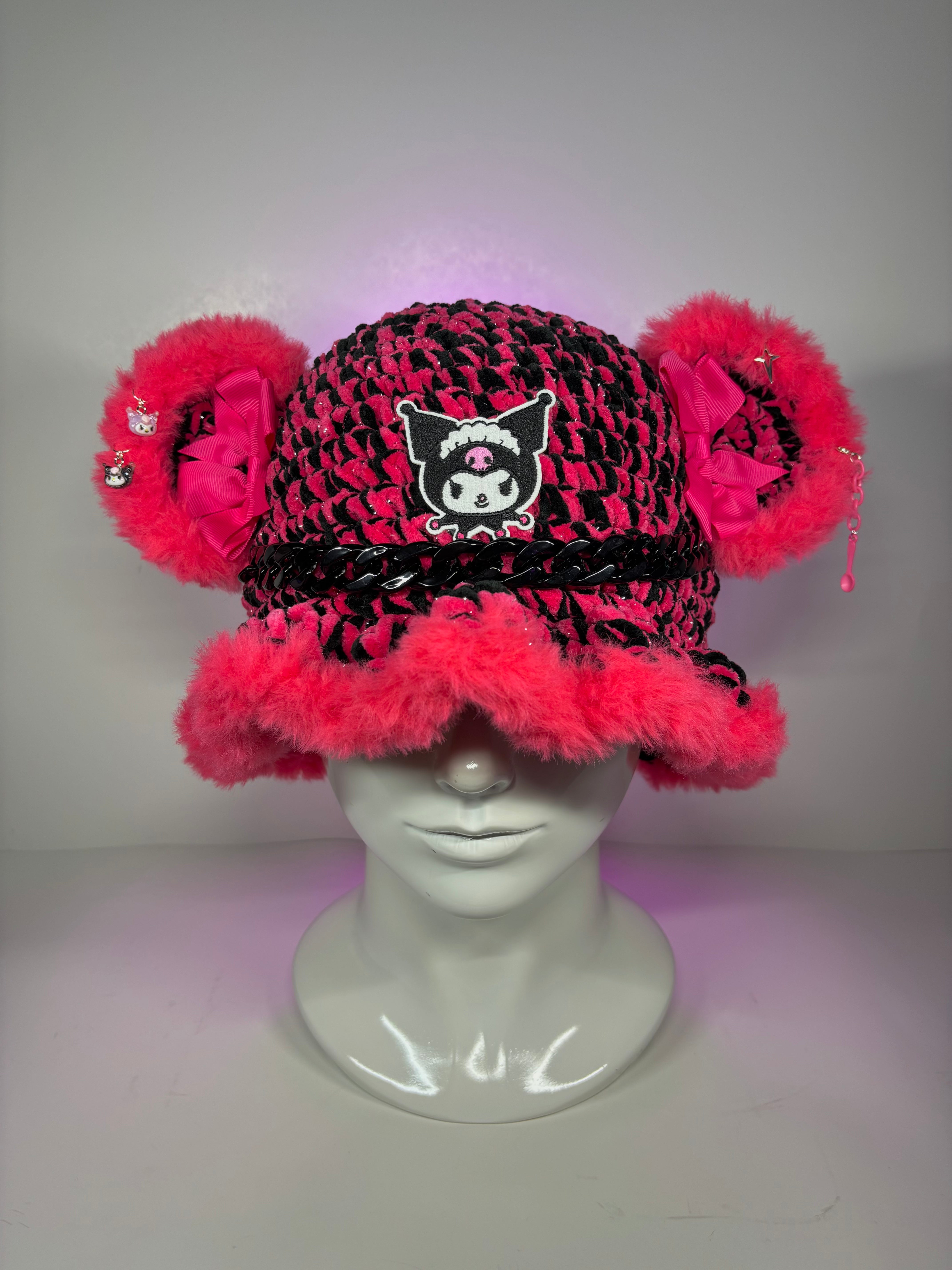 Kuromi bucket hat – Yarnlab